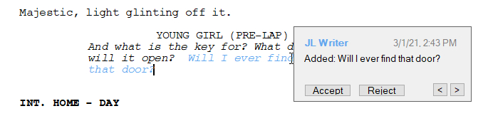 Can Final Draft track changes when more than one person works on a script? – Final Draft