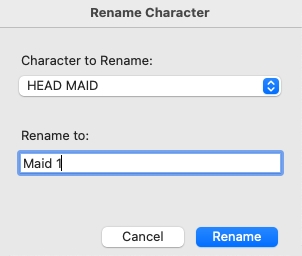 How can I change a character name throughout the script? – Final Draft