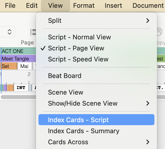 How do I use Index Cards? – Final Draft