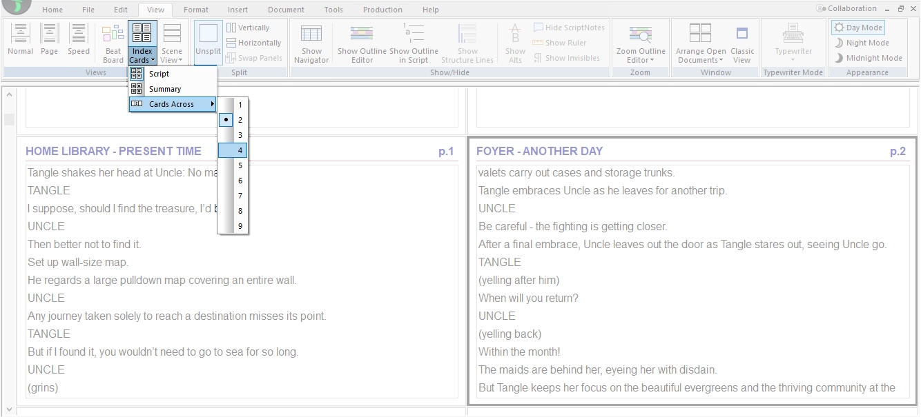How do I use Index Cards? – Final Draft