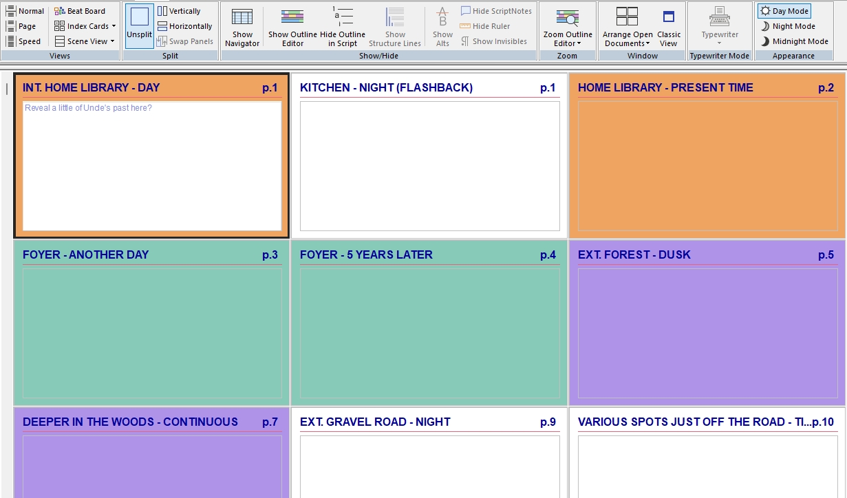 How do I use Index Cards? – Final Draft