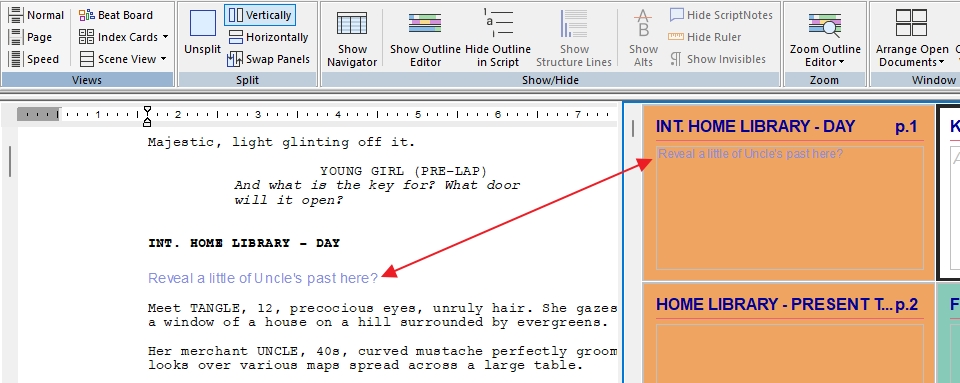 How do I use Index Cards? – Final Draft