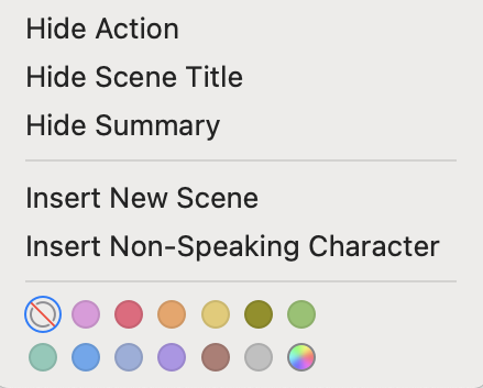 How do I use Scene View? – Final Draft